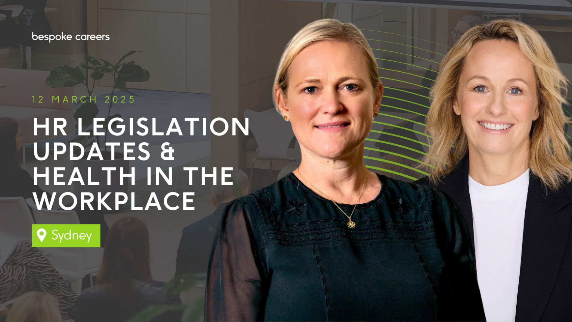 HR Legislation Updates & Health in the Workplace - Sydney - Bespoke Careers